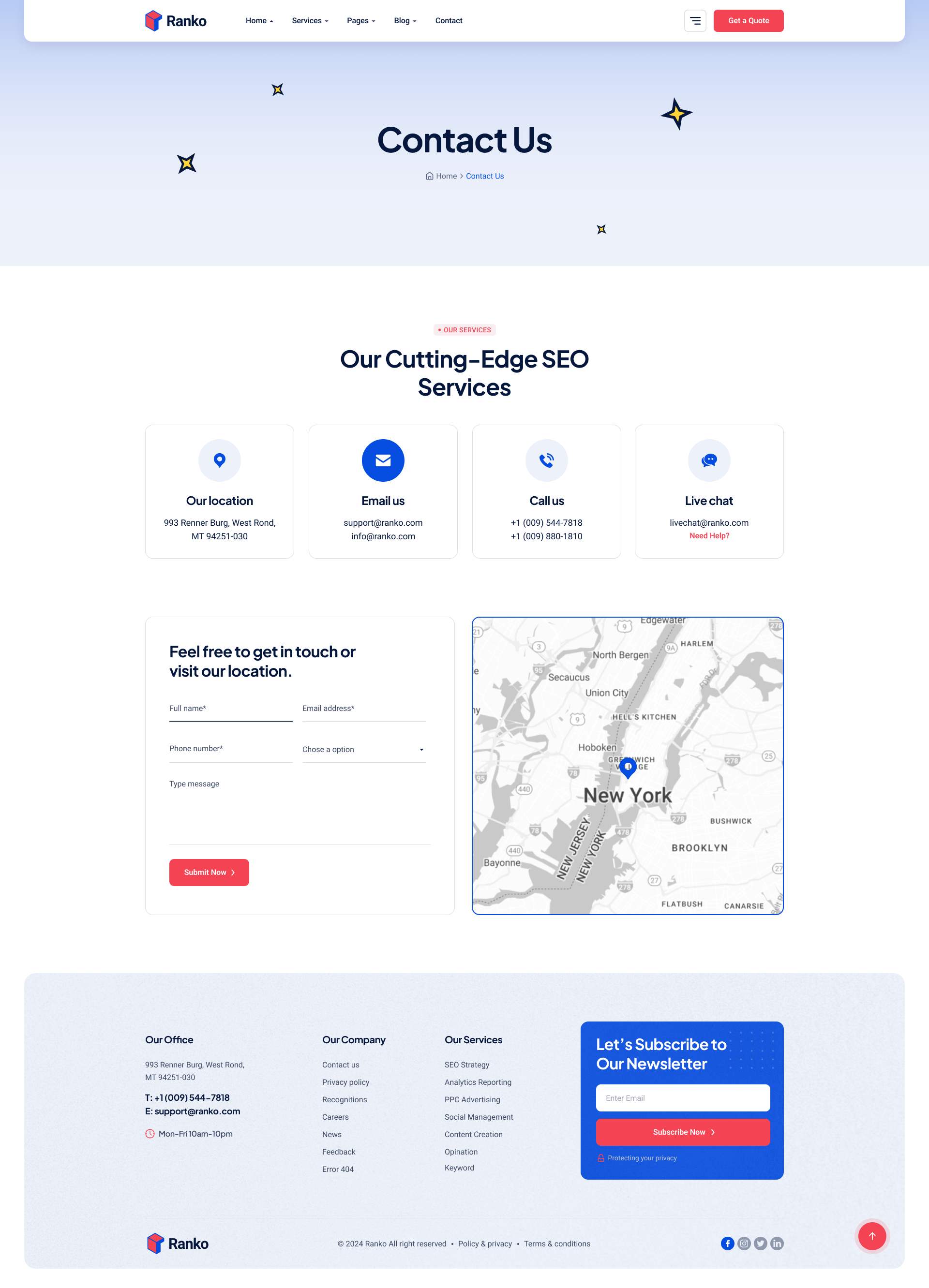 Ranko - SEO & Digital Marketing Figma Template by Theme-Junction | ThemeForest